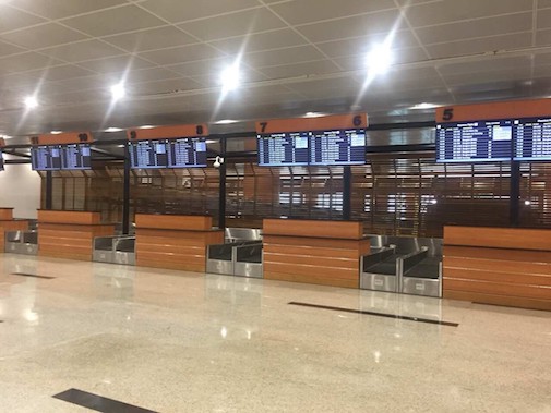 Vietjet operates the international terminal T1 at Yangon International ...