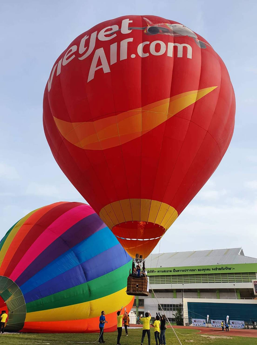 Vietjet Air joins International Balloon Festival Hat Yai 201 | Vietjet Air